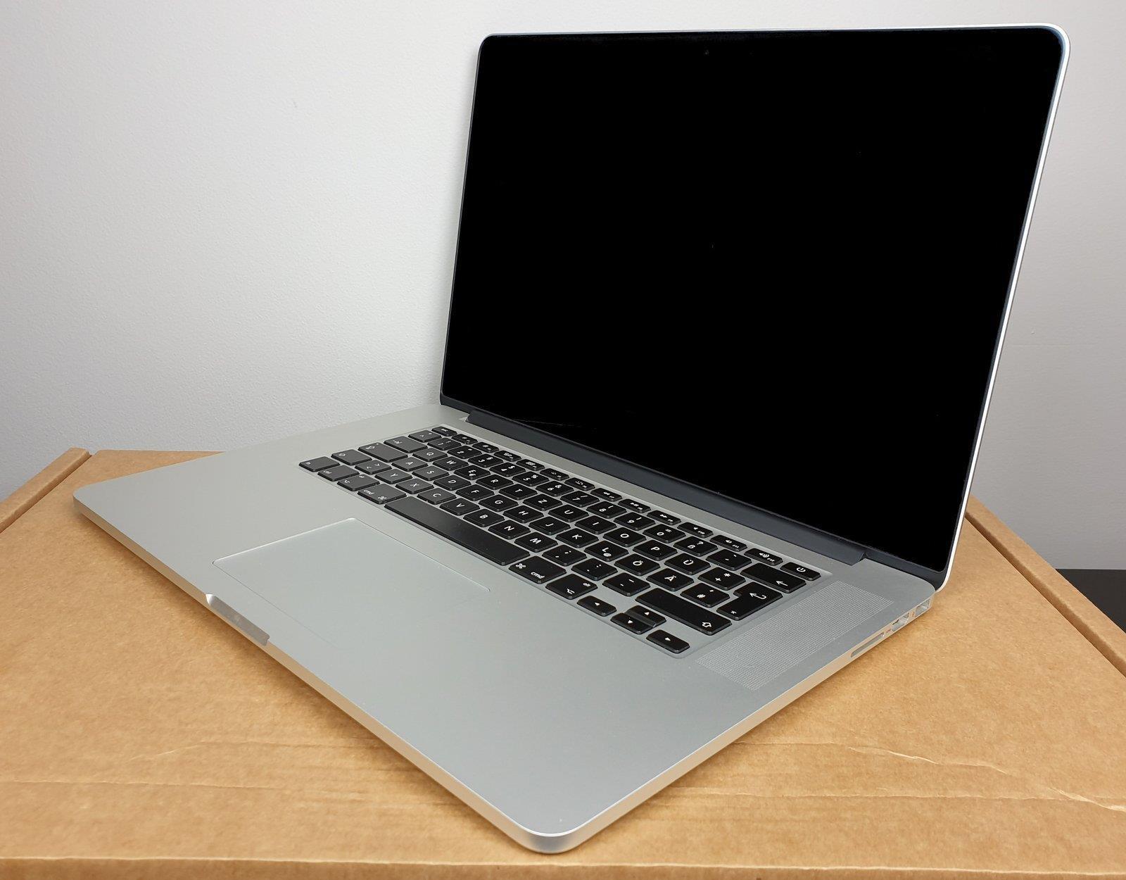 (A) Notebook Apple Macbook Pro A1398 / i7 / 16GB / 250GB SSD / Retina ...