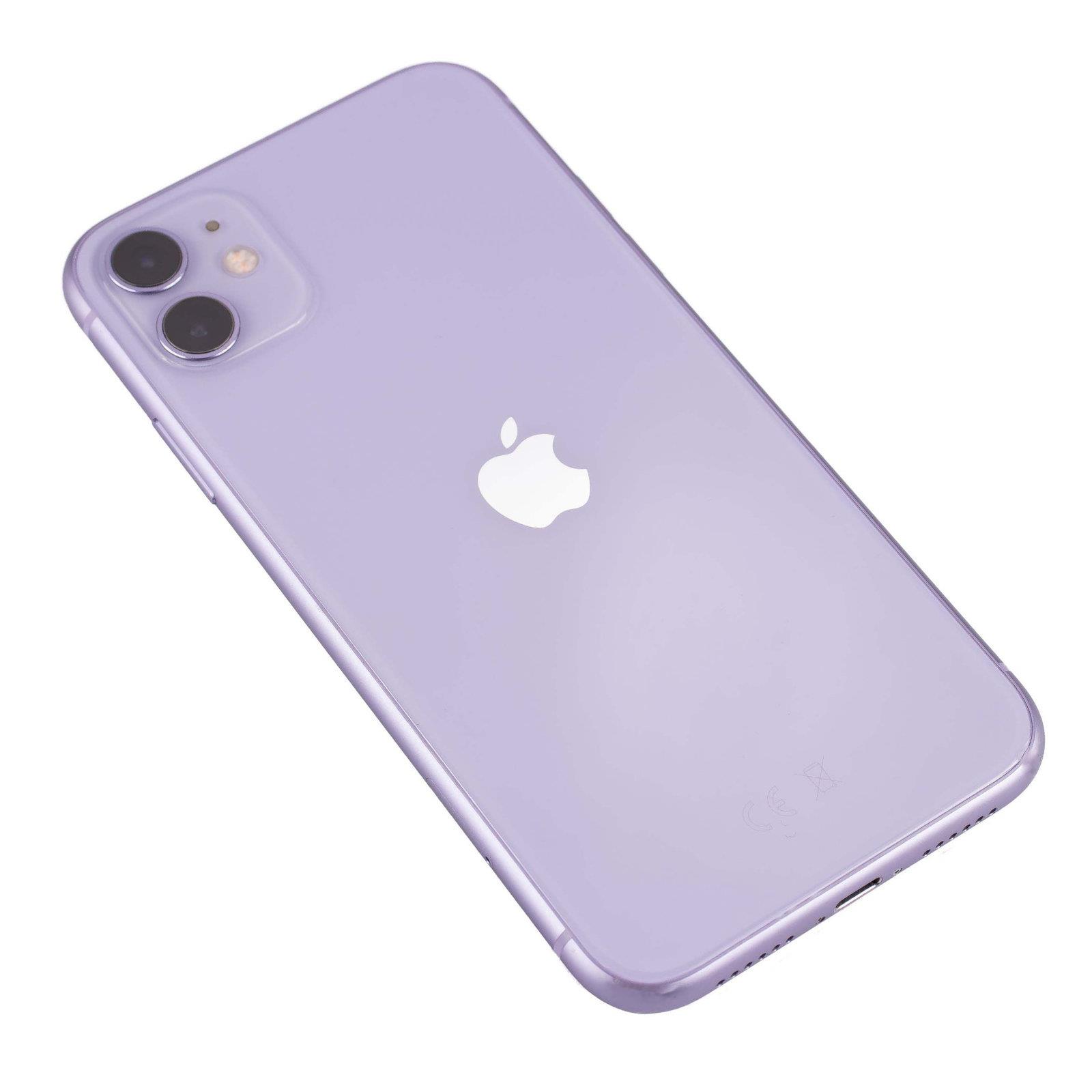 Apple iPhone 11 Purple 64 GB Smartfon - Klasa A+ (Komunikat o LCD)