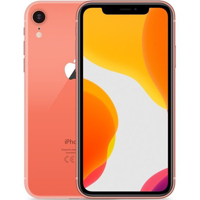 Apple iPhone XR Coral 128GB Smartfon - Stan Jak Nowy (Komunikat o baterii)