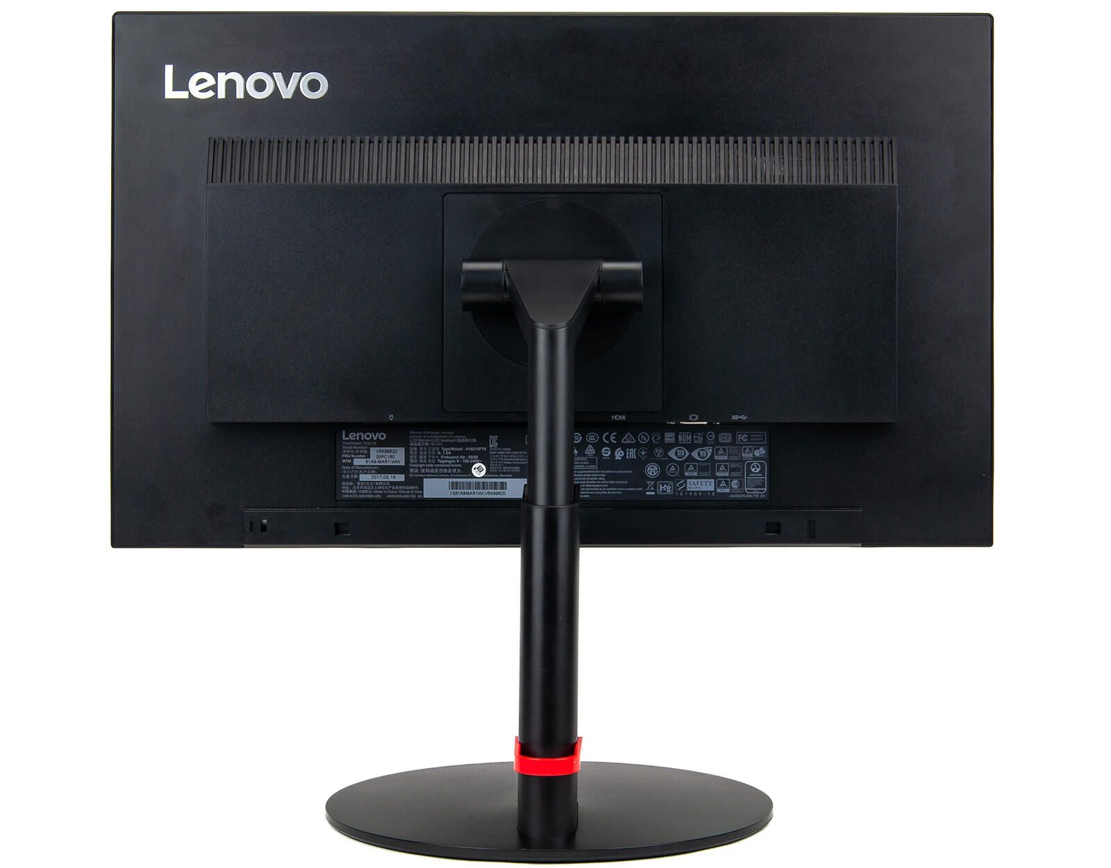 Monitor Lenovo ThinkVision T22i-10 Czarny | 22" | Full HD | IPS | HDMI ...