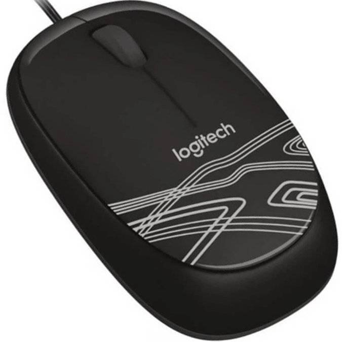 Myszka Logitech M105 Przewodowa Black USB Plug and Play | Refurbished